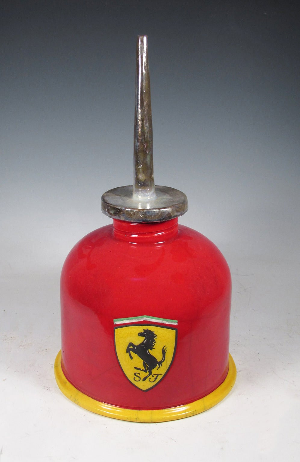 Karen Shapiro - Ferrari Oil Squirt Can at 1stDibs