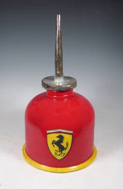 Karen Shapiro - Ferrari Oil Squirt Can at 1stDibs