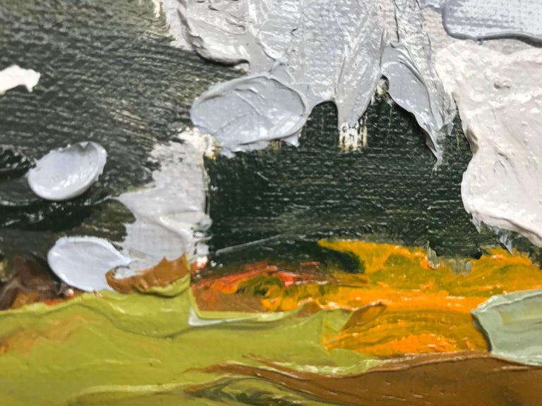 Joseph Fontinha - "Every Day Field Beyond Low Corn", landscape, oil ...