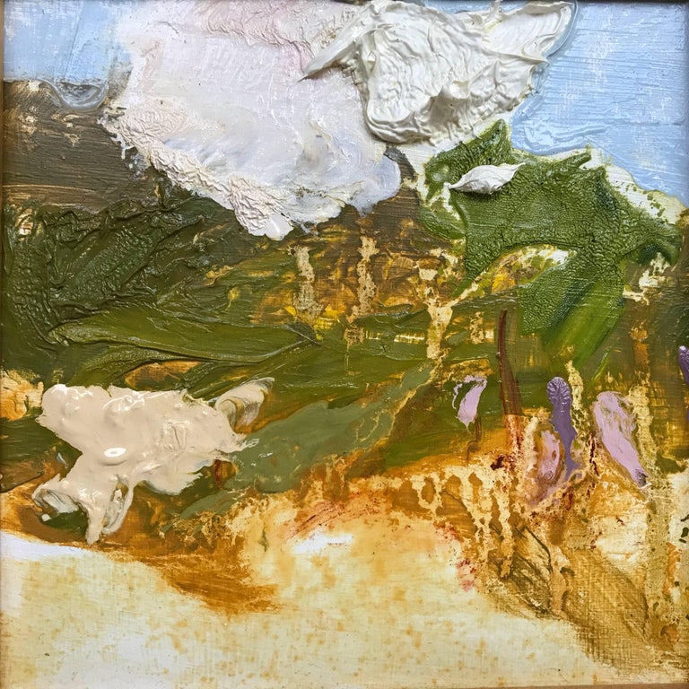 Joseph Fontinha - "Grass Cloud Only", oil painting, landscape ...
