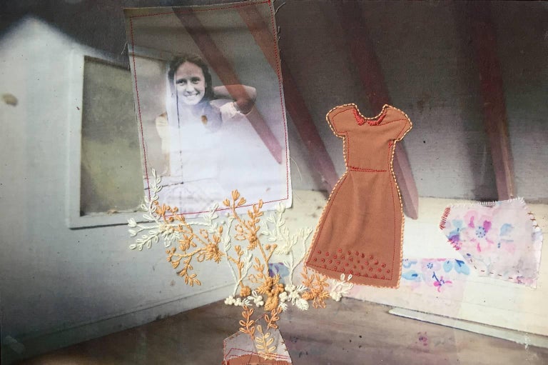 Chelsea Revelle - "Simpler Times", Chelsea Revelle, mixed media, fiber ...