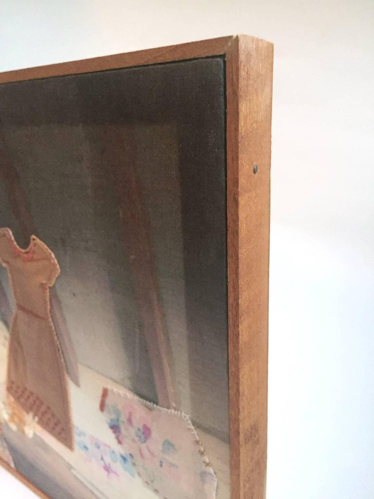 Chelsea Revelle - "Simpler Times", Chelsea Revelle, mixed media, fiber ...