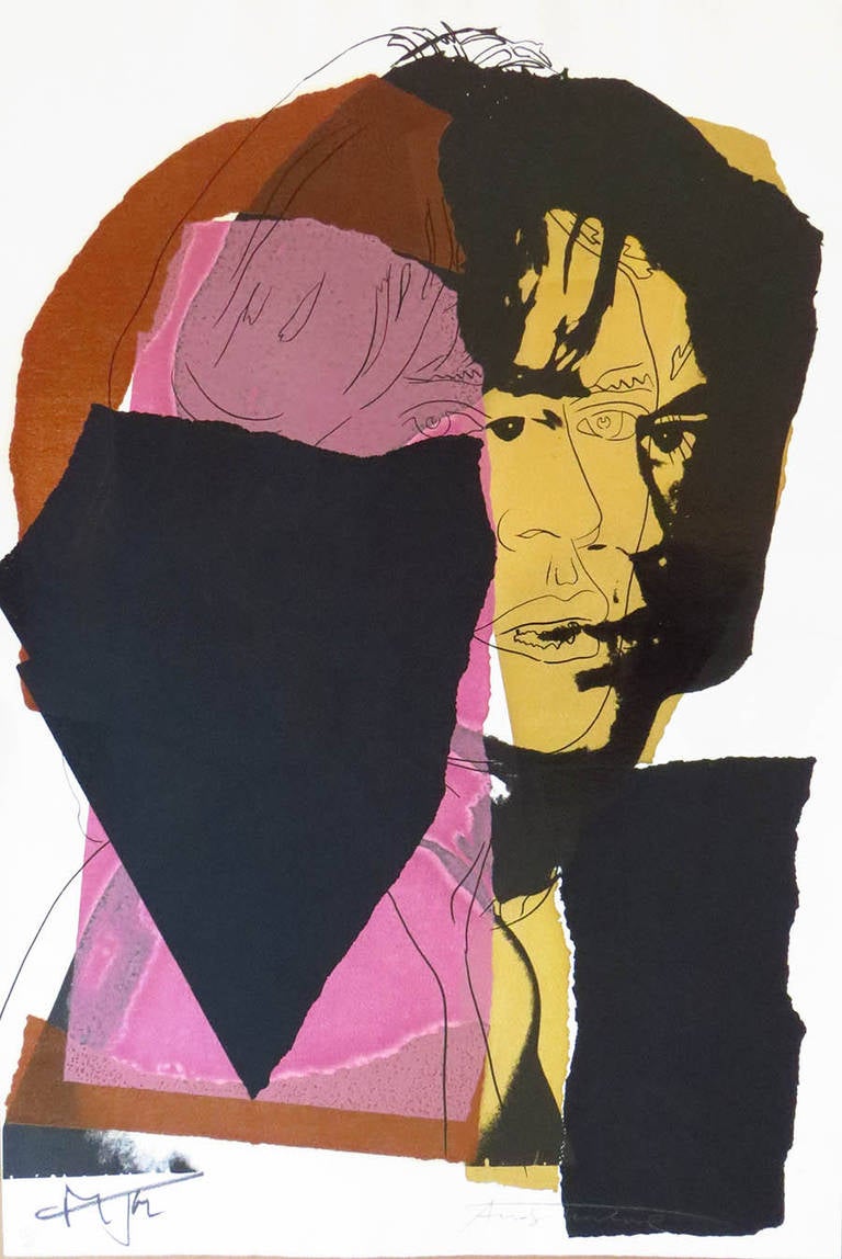Andy Warhol - Mick Jagger FS 139 at 1stDibs