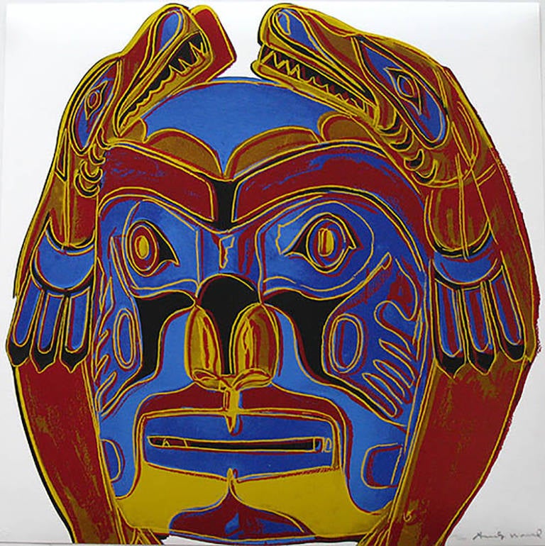 Andy Warhol - Northwest Coast Mask at 1stDibs