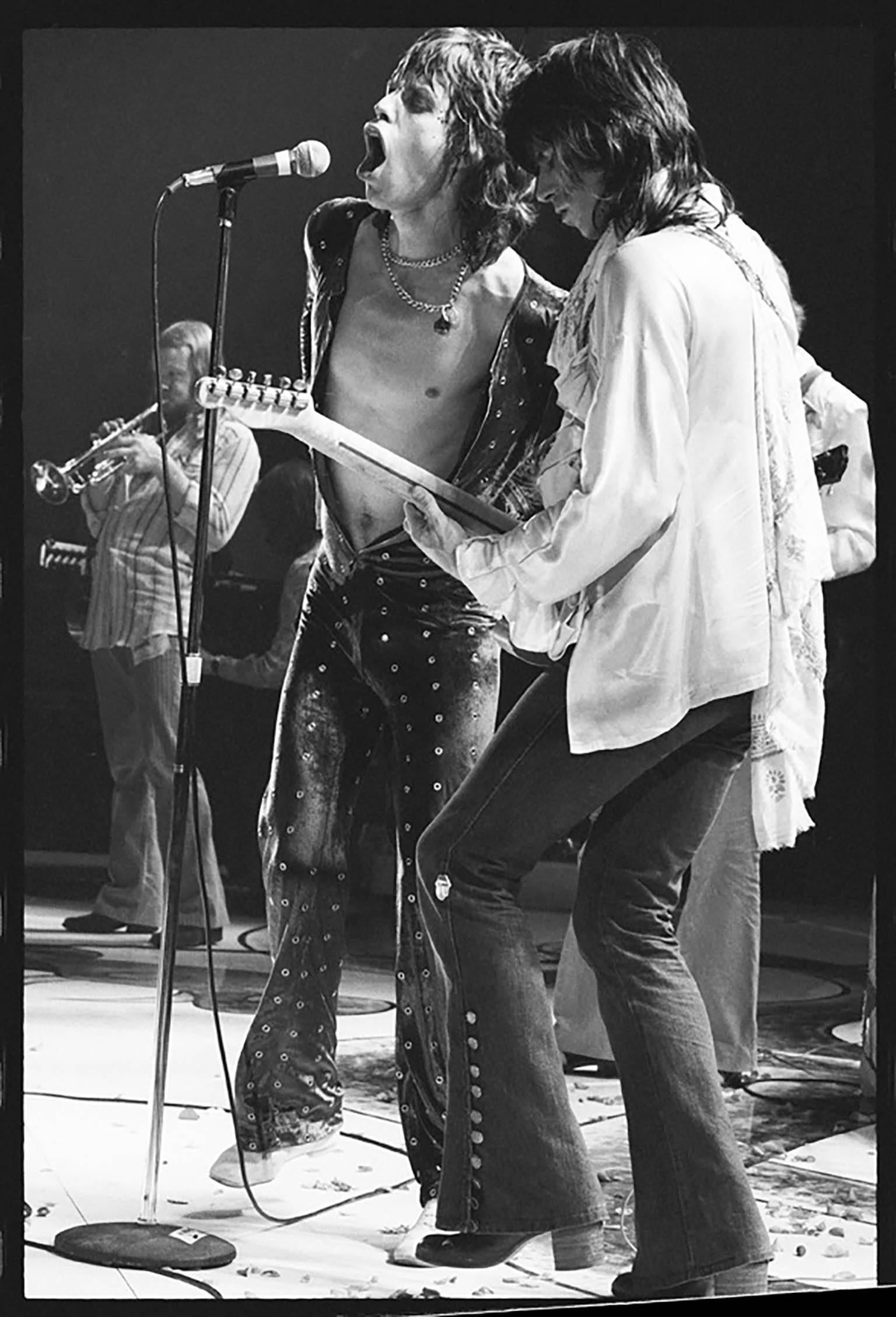 Neil Zlozower - Mick Jagger and Keith Richards, The Rolling Stones ...