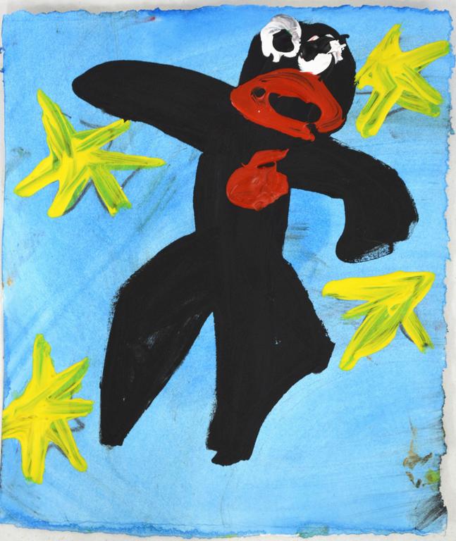 Jeffrey Hargrave - Matisse Cutout Inspired Small Painting by Jeffrey ...