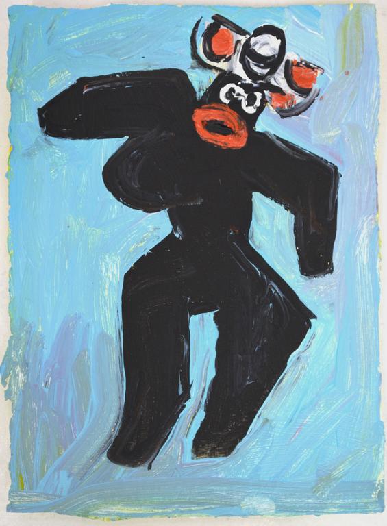 Jeffrey Hargrave - Matisse Cutout Inspired Small Painting by Jeffrey ...