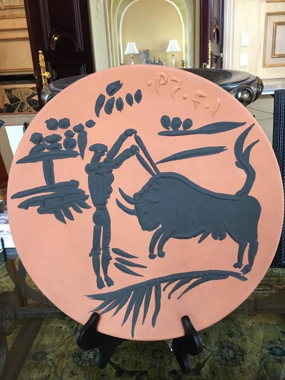 Pablo Picasso - Matador and Bull -- Madoura Ceramic Ramie 427, Ceramic ...