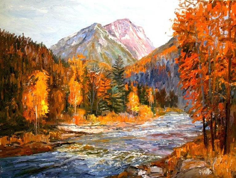 George Gallo - "McClure Pass" by George Gallo For Sale at 1stDibs