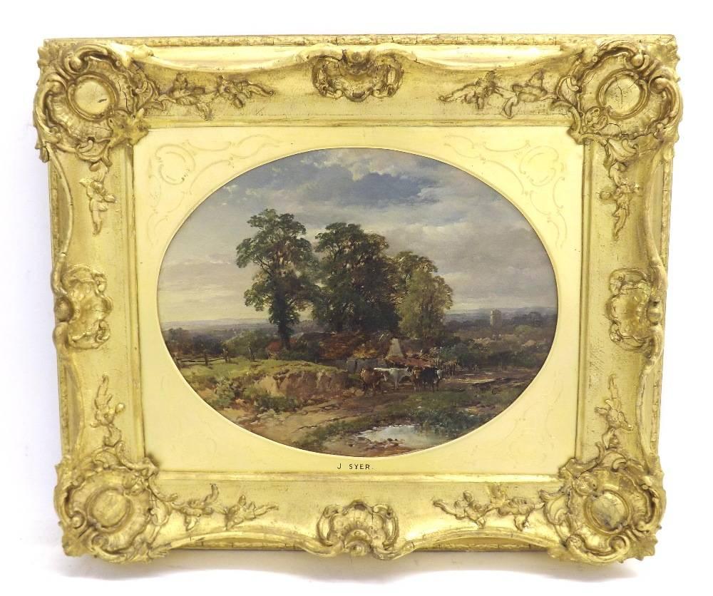 John Syer - Extensive English Rural Victorian Cottage landscape For ...