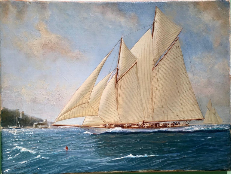 Shane Michael Couch - English Yachting scene, off of Cowes at 1stDibs