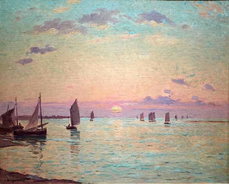 Victor Brugairolles - The Opal Sea, France at 1stDibs