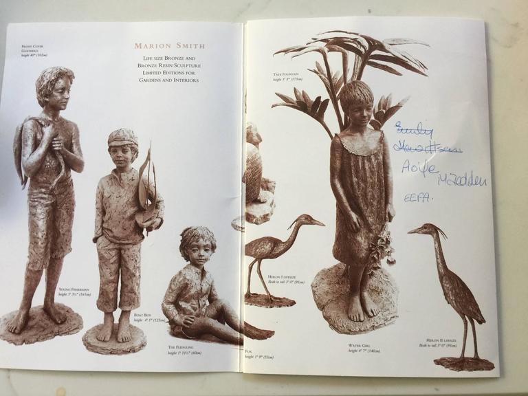 Marion Smith - English Bronze Resin figure titled ''Eefa'', who was a ...