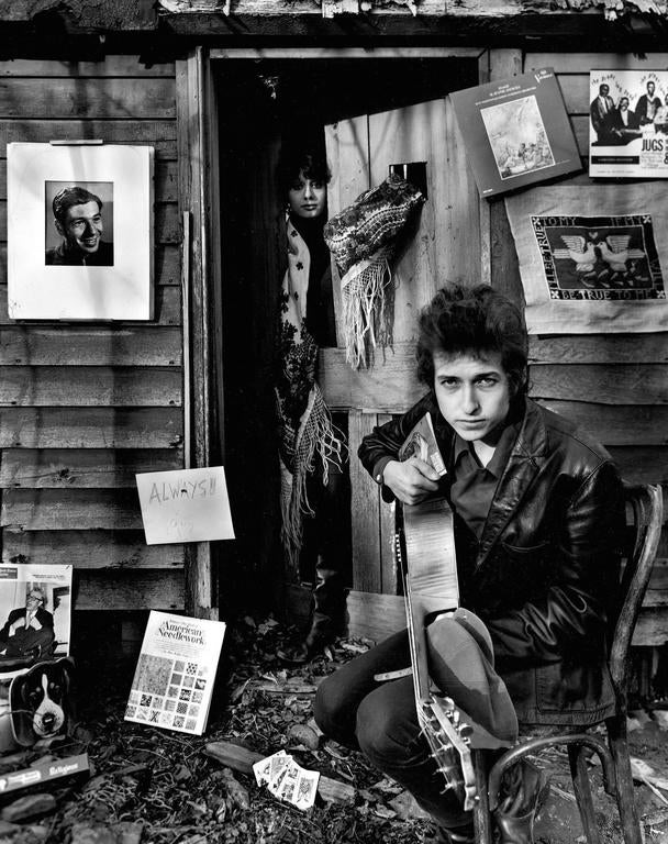 Daniel Kramer - Bob Dylan and Sara Dylan at Shack, Woodstock, NY at 1stDibs | sara dylan nude ...