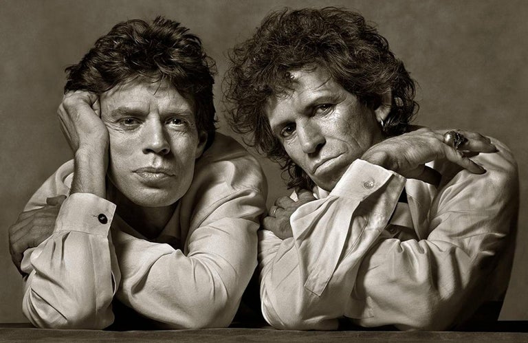 Albert Watson - Mick Jagger and Keith Richards, New York City, 1989 For Sale at 1stDibs