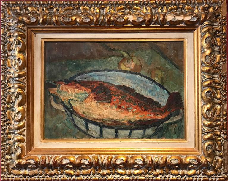 J. P. Blanche - Mid 20th century French Post-Impressionist Oil Painting ...