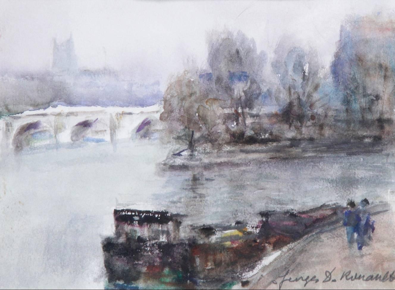 Georges-Dominique Rouault - PARIS, LA SEINE ET LE PONT NEUF at 1stDibs ...