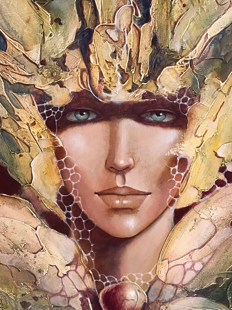 Jose Correa - Seduction Large Signed Oil Painting at 1stDibs