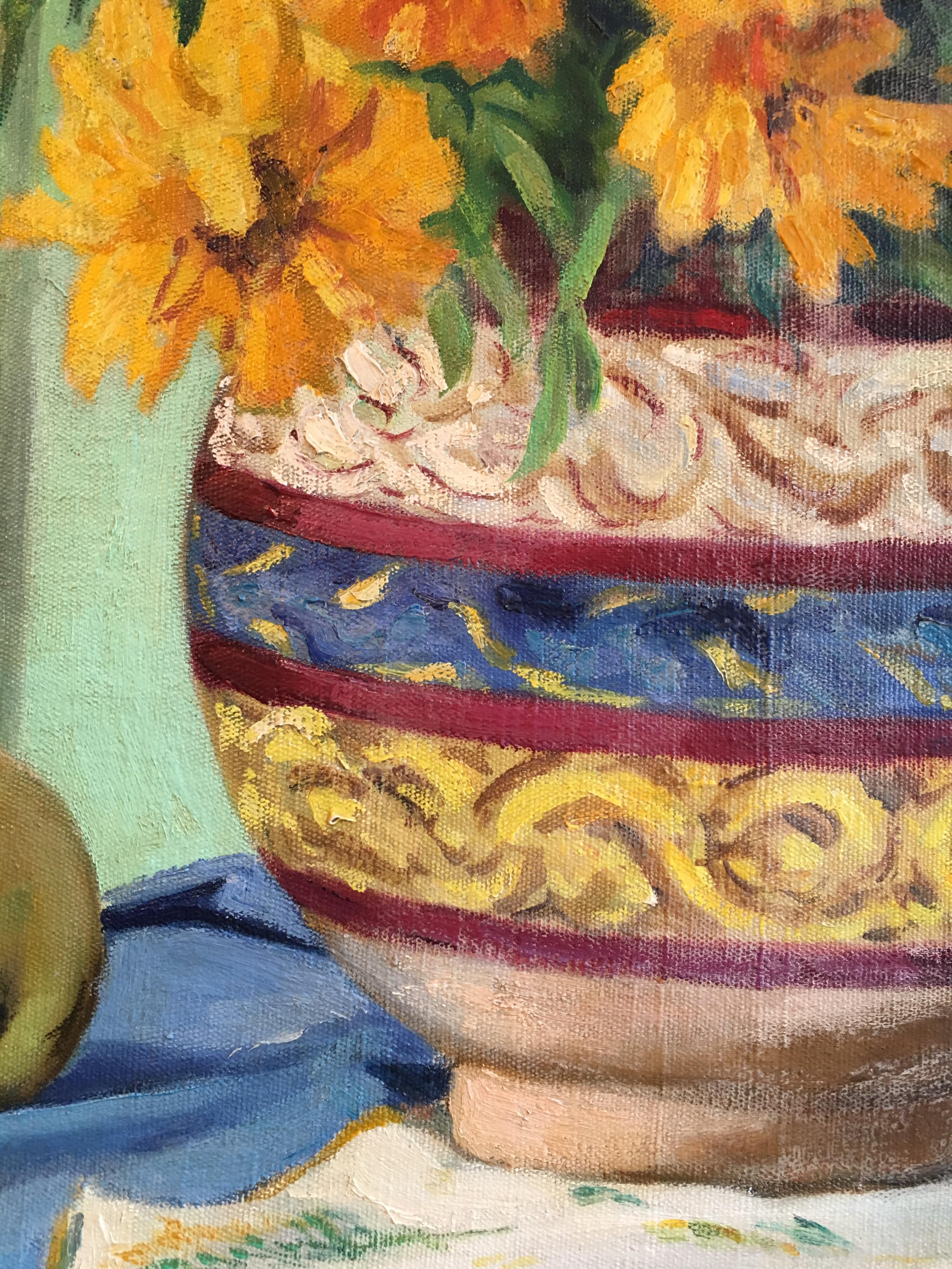 Georges le Roy - Still Life, Impressionist Oil, French Signed Original ...