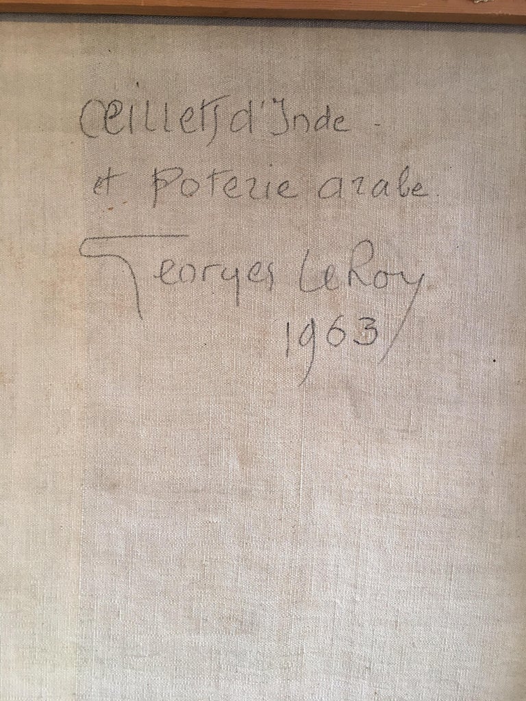 Georges le Roy - Still Life, Impressionist Oil, French Signed Original ...