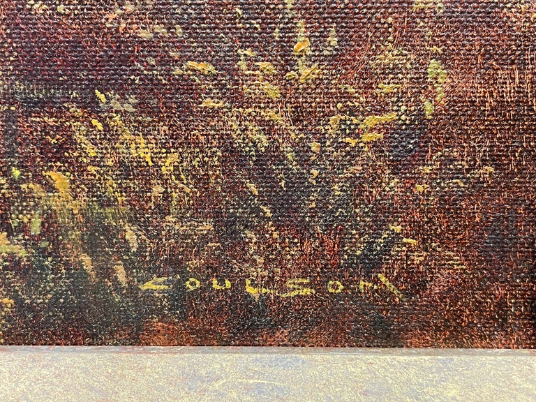 Gerald Coulson - Gerald Coulson (1926-2021) Original Signed Oil ...