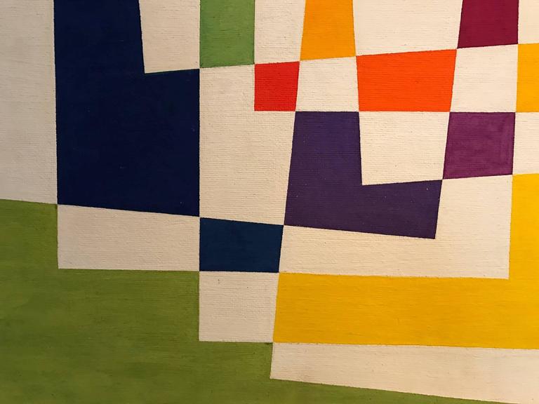 Douglas Herbert Courtenay Auburn - Geometric Abstract Painting ...