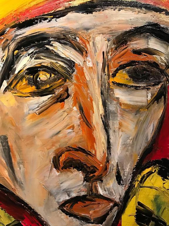 Marie Louise Garnavault - Striking French Expressionist Oil Painting ...