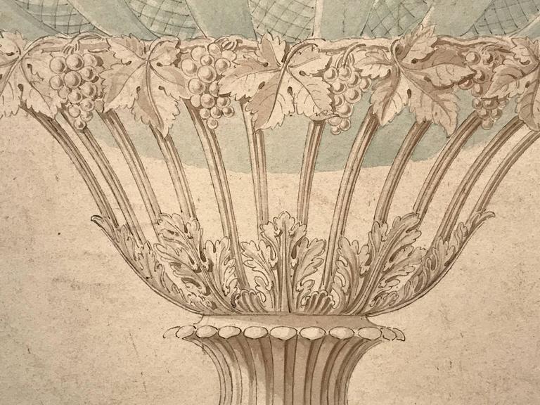 Unknown - Fine 18th Century French Rococo Drawing Jardiniere Wine ...