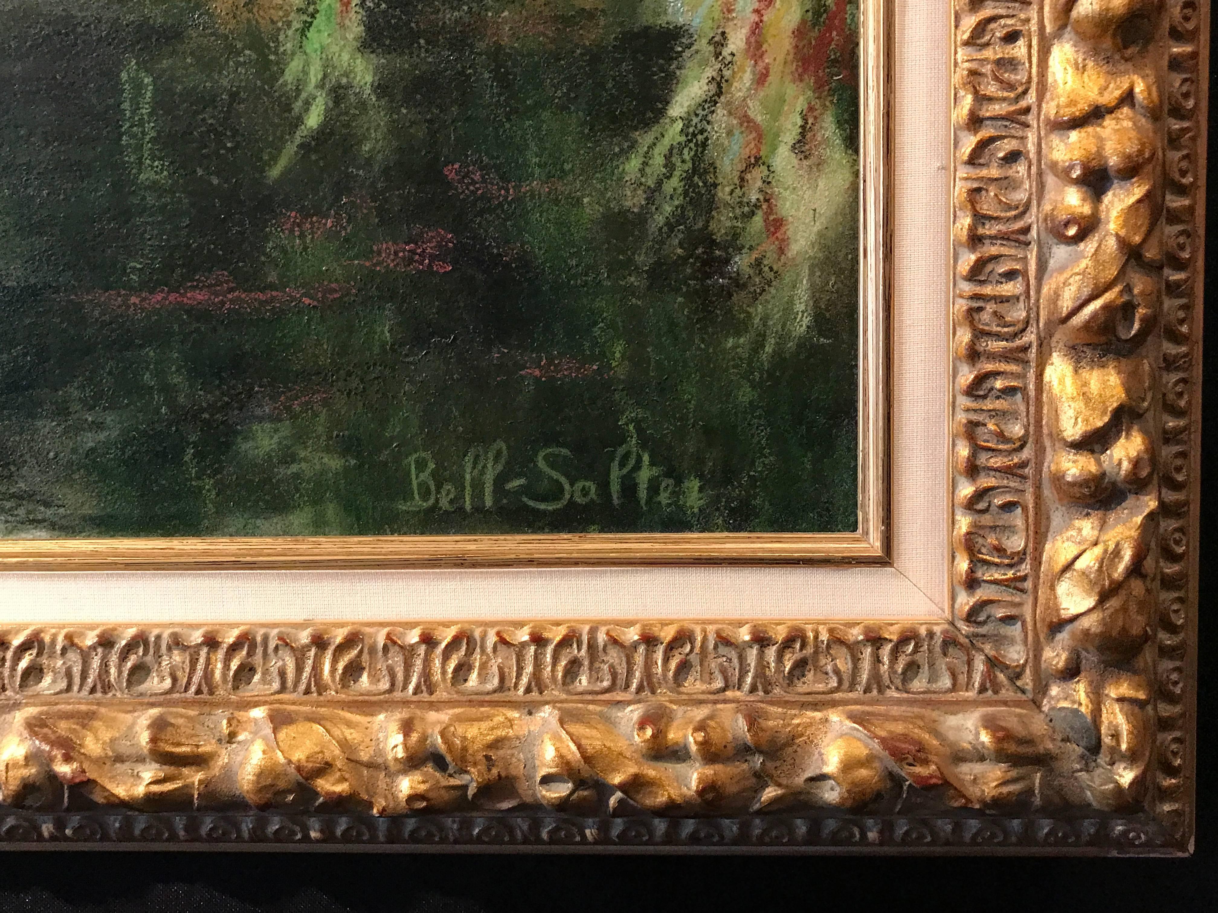 Maria Bell-Salter - Monet's Waterlily Pond at Giverny 'L'ete a Giverny ...