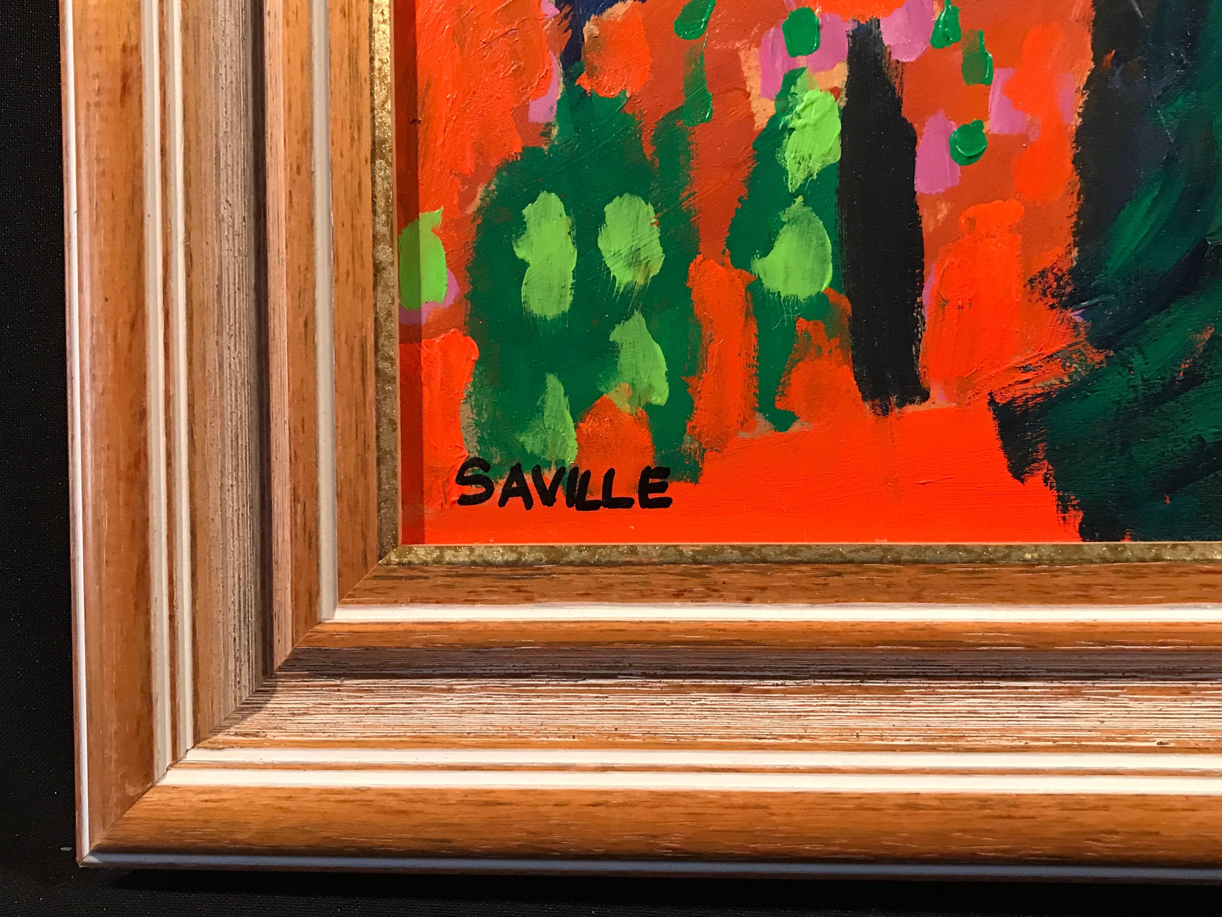 Michael Saville - The Luberon Provence Oil Painting at 1stDibs | michael saville, mike saville ...