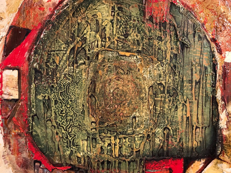 Jean-Francois Pierre - Large French Abstract Oil Painting Beautiful ...