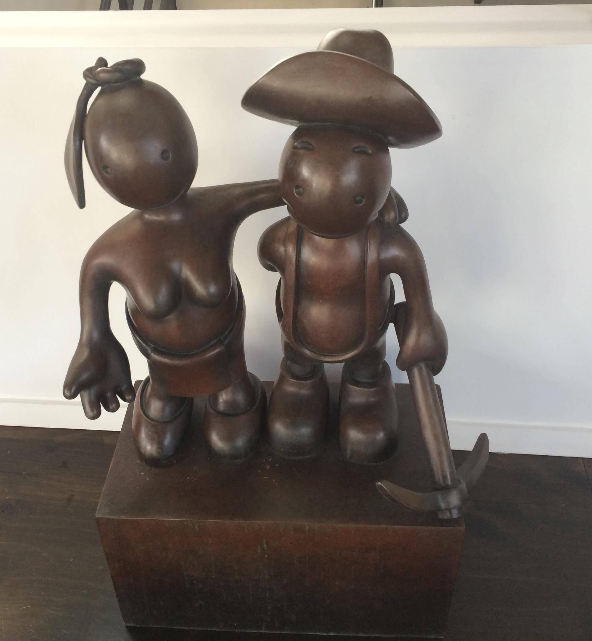 Tom Otterness - Gold Rush For Sale at 1stDibs