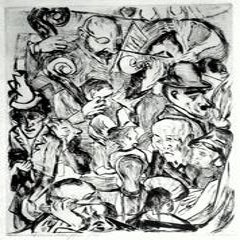 Max Beckmann - The Barker (Self Portrait), Print For Sale at 1stdibs