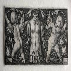 Hans Sebald Beham - Two Fools (or Fool and Foolish Woman), Print For ...