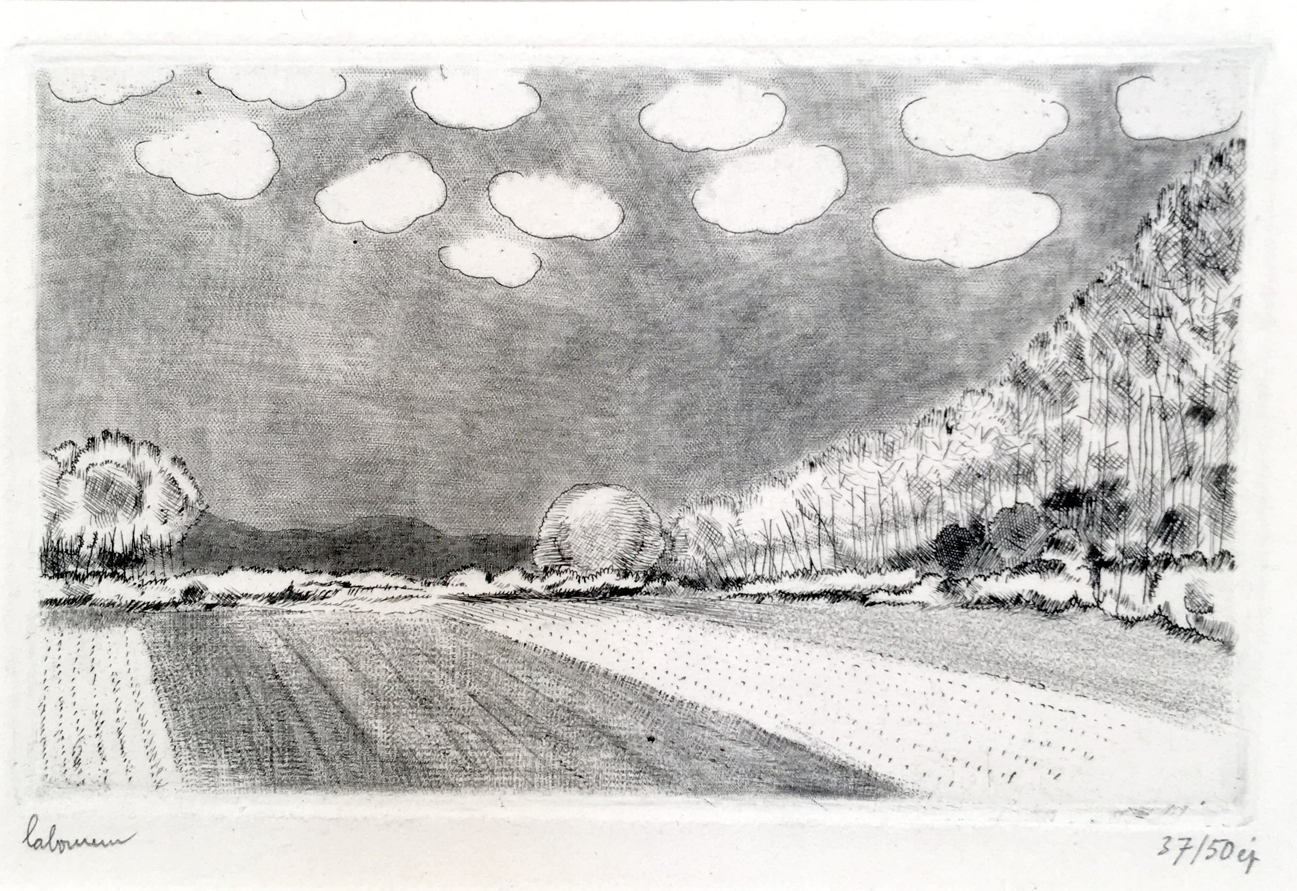 Jean-Emile Laboureur - Orage en Briere For Sale at 1stDibs