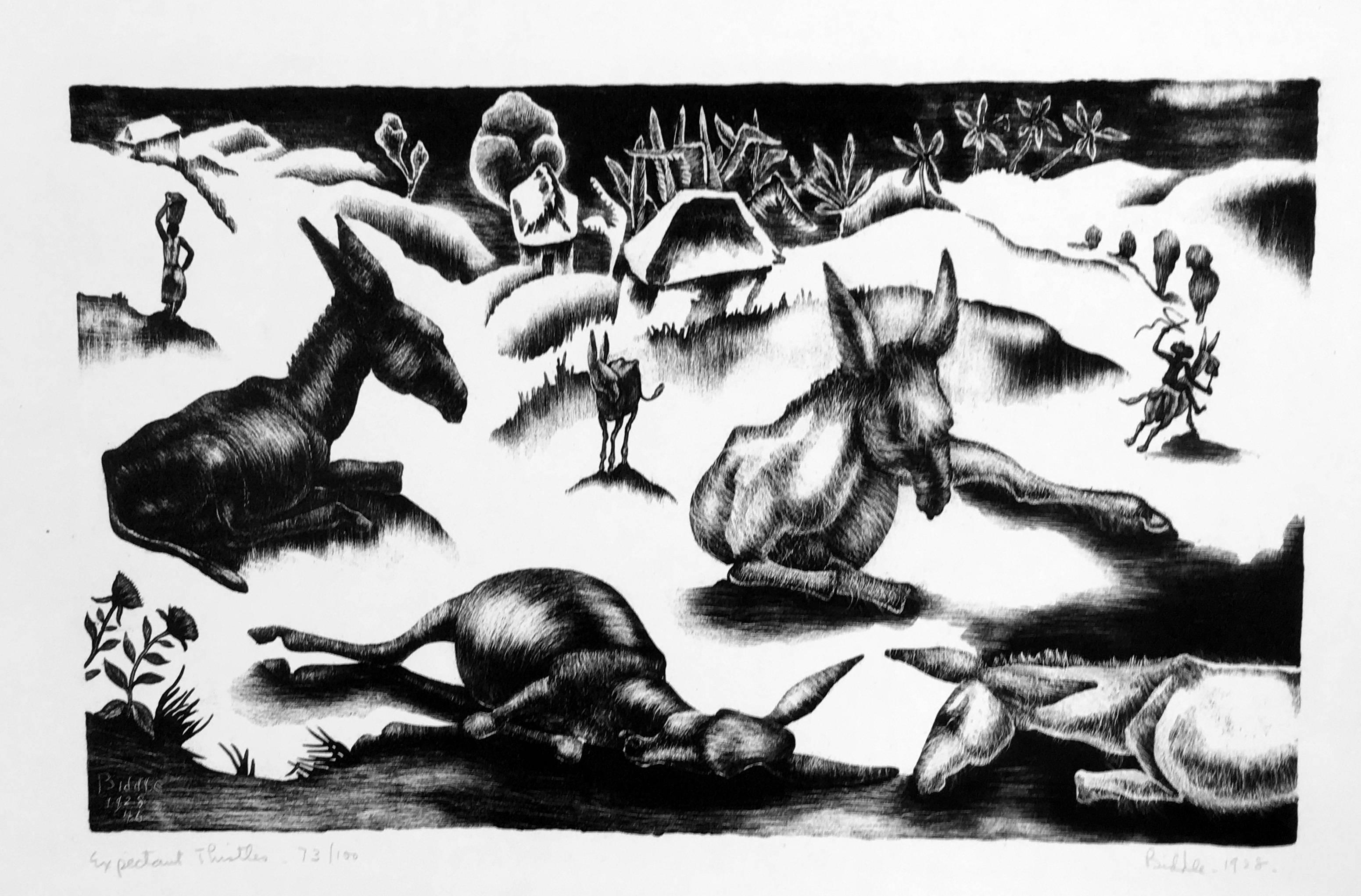 George Biddle Art - 7 For Sale at 1stDibs | jarrod biddle art, helen ...