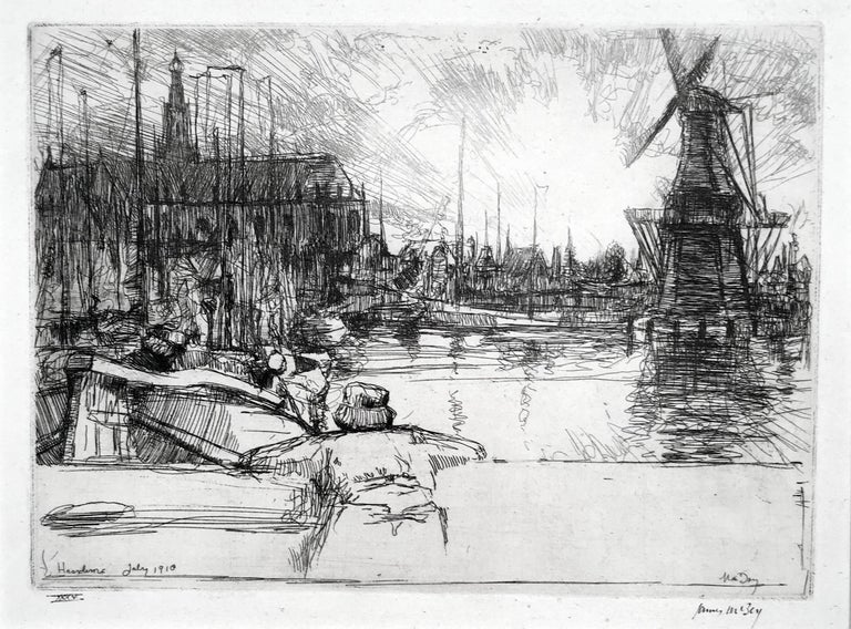James McBey - Haarlem For Sale at 1stDibs