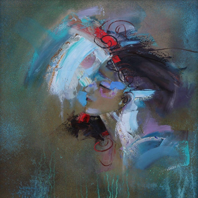 Richard Hawk - Mystere (Female Portrait) at 1stDibs