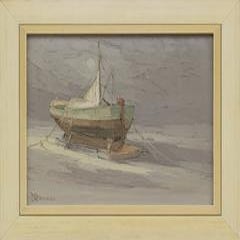 Max Brickman - The Bronx, Painting For Sale at 1stdibs