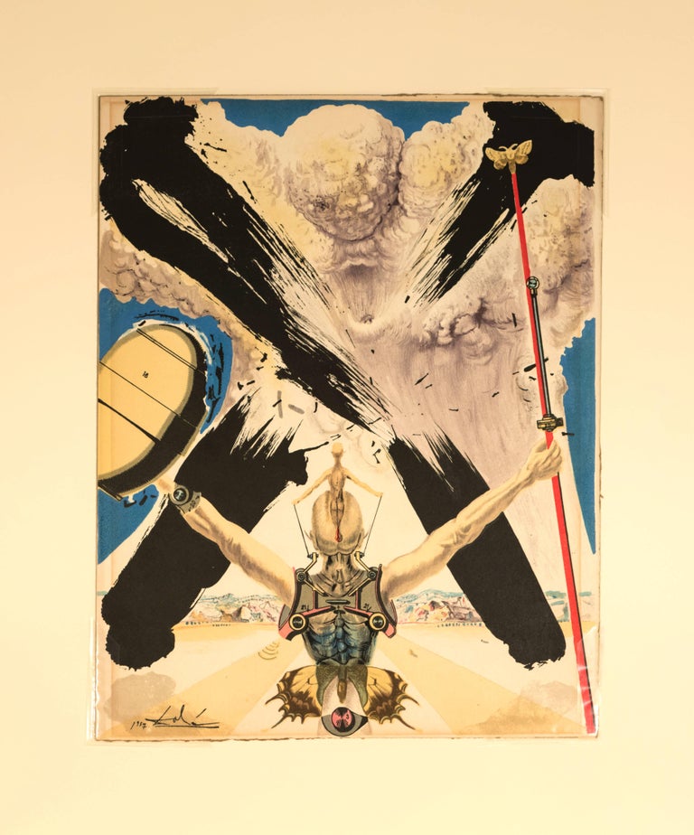 Salvador Dalí­ - Don Quixote Encountering His Paranoiac Giants at ...