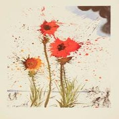 Salvador Dalí - New York Central Park in Winter, Print For Sale at 1stdibs