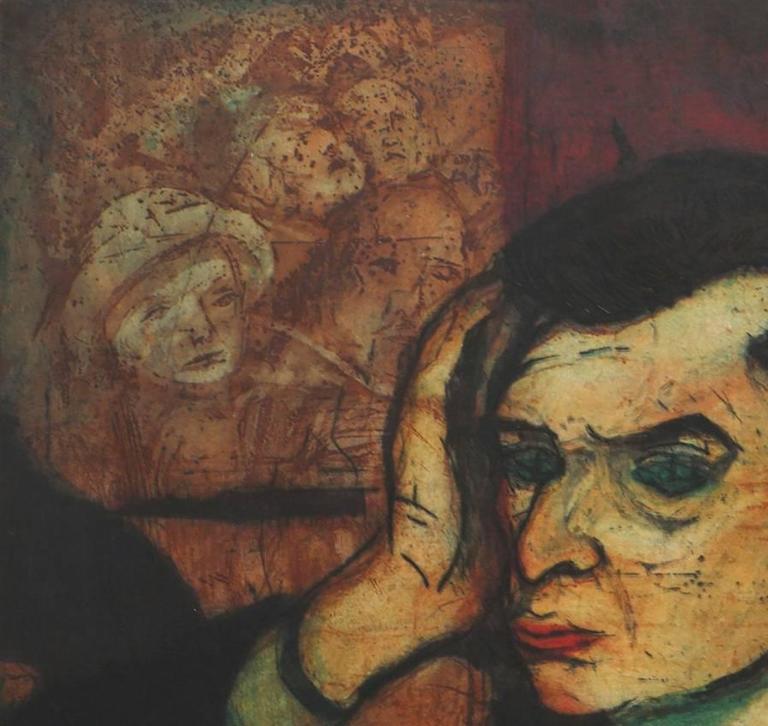 Marvin Lowe - Self Portrait, Marvin Lowe For Sale at 1stDibs