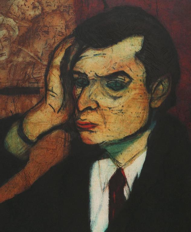 Marvin Lowe - Self Portrait, Marvin Lowe For Sale at 1stDibs