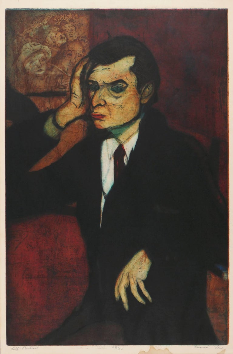 Marvin Lowe - Self Portrait, Marvin Lowe For Sale at 1stDibs ...