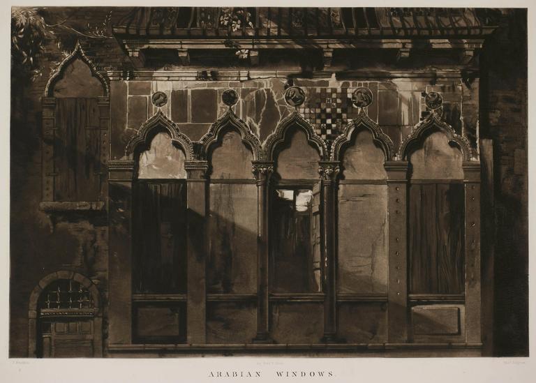 Thomas Goff Lupton - Arabian Windows by John Ruskin For Sale at 1stDibs