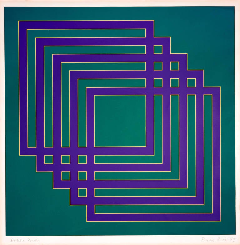 Brian Rice - Abstract For Sale at 1stDibs | brian rice artist, rice ...