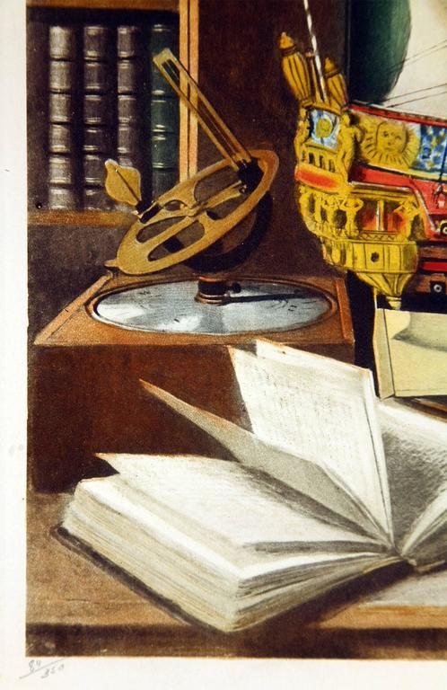 Charles Cerny - Maritime Still Life with Sexton at 1stDibs