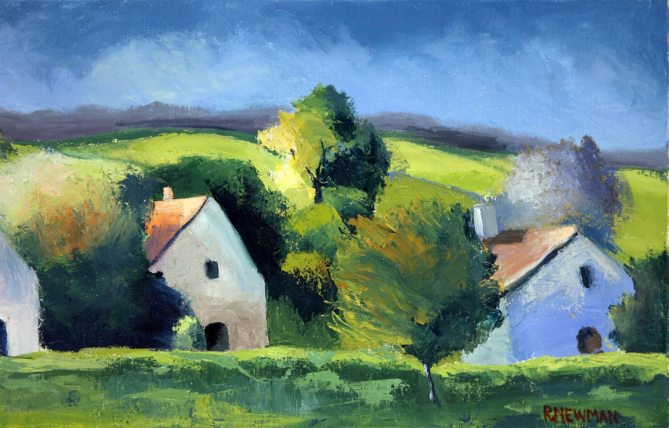 Rachel Newman - A Vineyard in Germany at 1stDibs