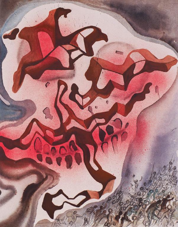 Salvador Dalí­ - Though I Walk Through the Valley of the Shadow of ...