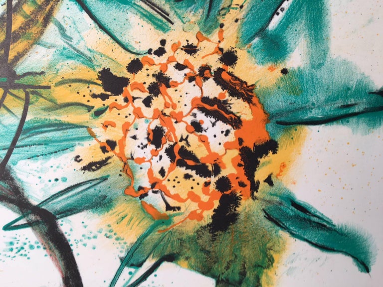 Salvador Dalí­ - Sunflower Goddess at 1stDibs | salvador dali sunflower ...